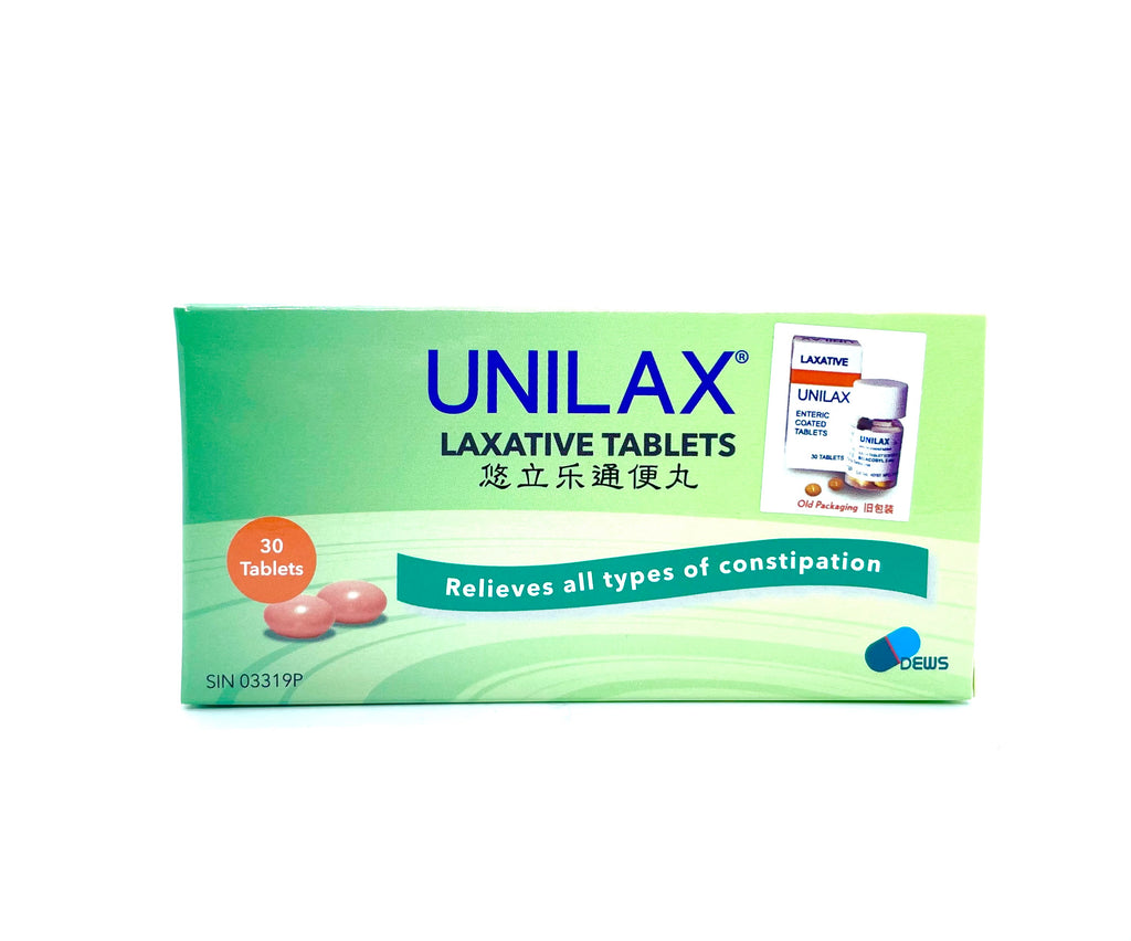 UNILAX LAXATIVE TABLETS – TCMshop.sg
